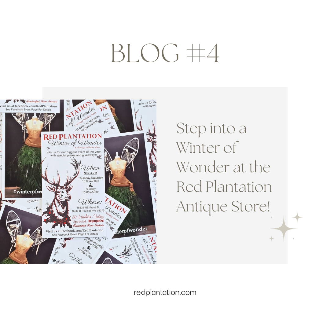 Step into a Winter of Wonder at the Red Plantation Antique Store!
